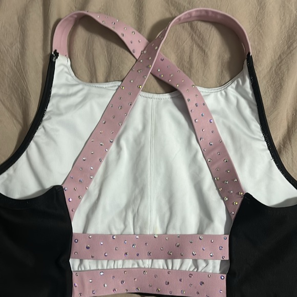 Rebel | Accessories | Rebel Cheer Practice Wear Black And Light Pink ...